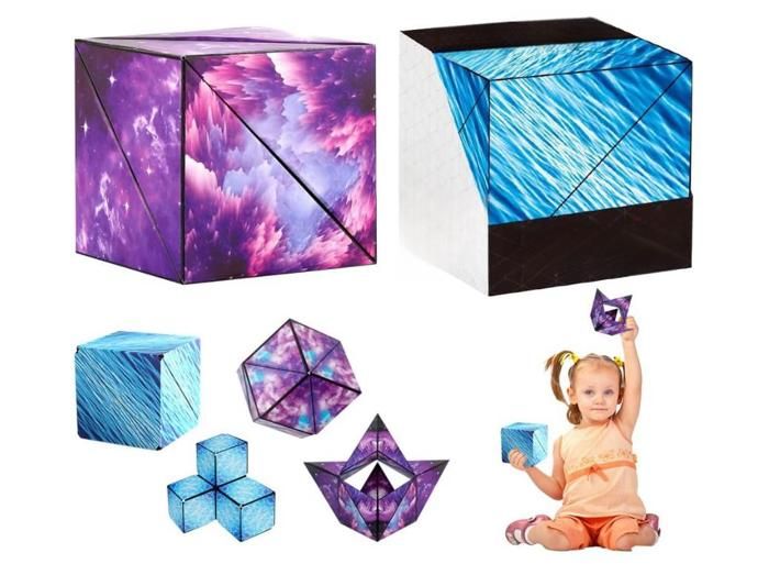 Magic Star Cube Lot de 2 cubes magiques magnétiques Infinity, Magic ...