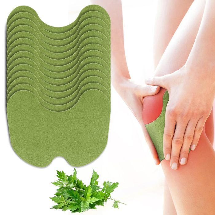Patch Anti-Douleur Genoux, 50Pcs Patch Chauffant à Base de Plantes ...