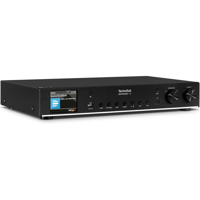 TechniSat DIGITRADIO 143 (V3) – Tuner HiFi DAB+ / FM / Internet ...