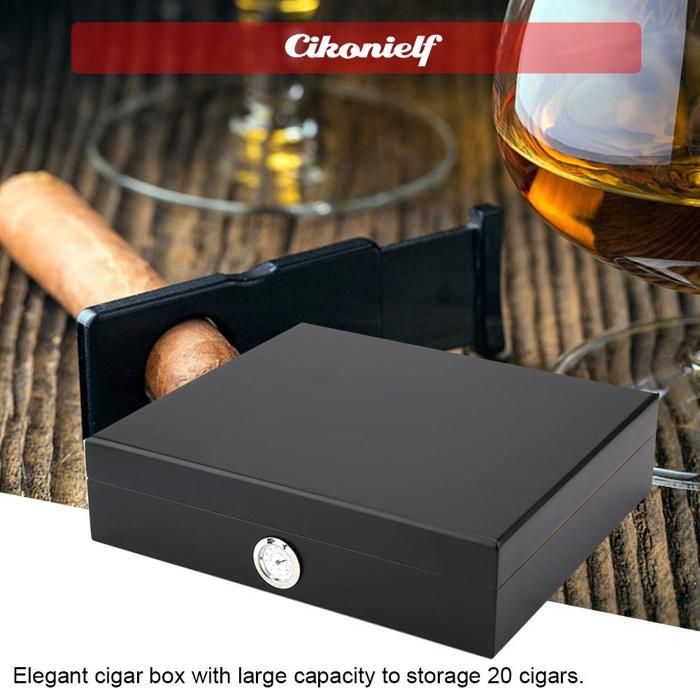 Zerone boîte à cigares en bois Mini boîte à cigares Portable, conteneur ...