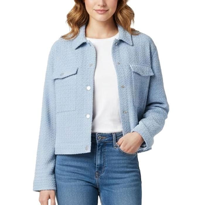 Veste Bleu Femme Pieces Jacy Bleu - Cdiscount Prêt-à-Porter