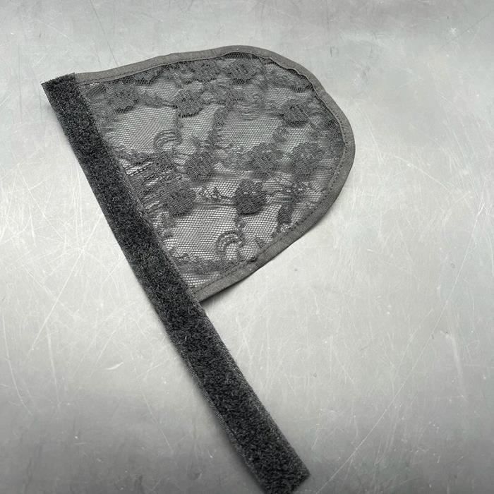 Filet à cheveux en queue de cheval,5x5-4x4 pouces,pour faire chignon,5 ...