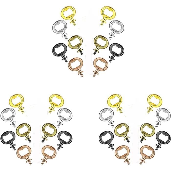 30 Pièces Ouvre-Bouteille Inserts Kit Ouvre-Bouteille Matériel Insérer ...