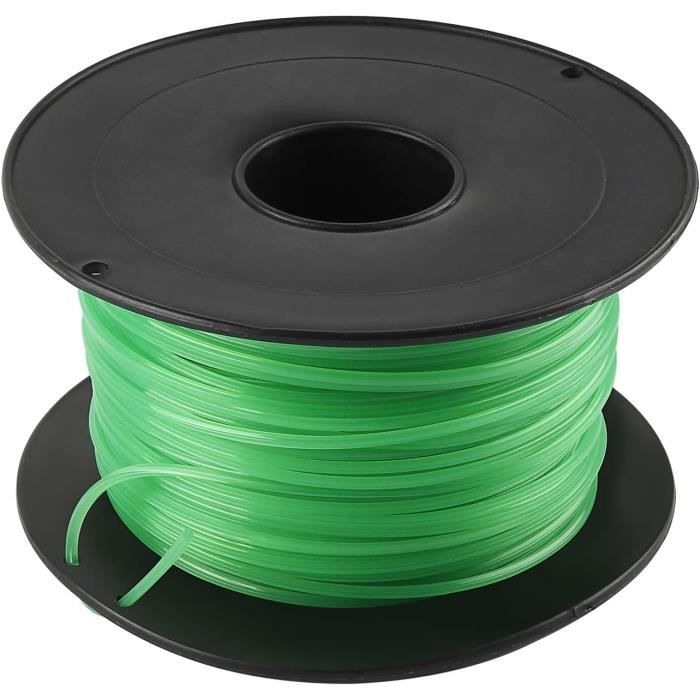 Fil de rechange pour coupe-bordure débroussailleuse 3 mm En nylon pour Coupe Bordure Longueur ...