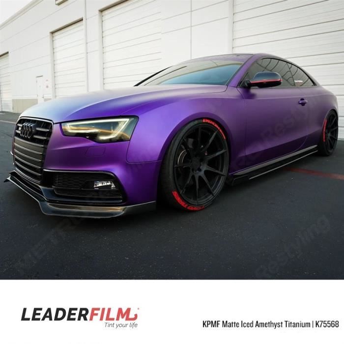 FILMS POUR COVERING Film covering coulé ultra-conformable Matte Chrome ...