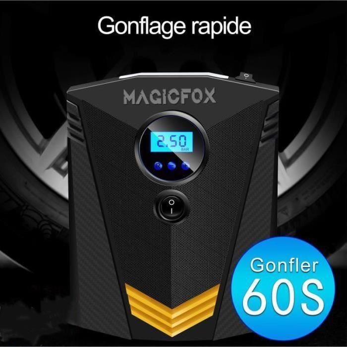 COMPRESSEUR AUTO Compresseur d'air Voiture Portatif 12V - Affichage ...