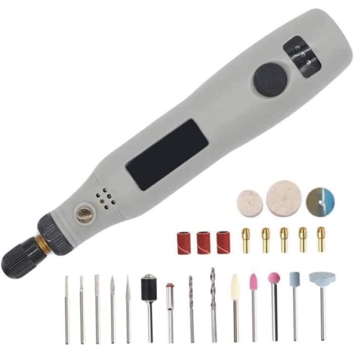 Outil Rotatif Sans Fil Mini Kit Multi-Outil Rotatif Grinder Rotatif ...