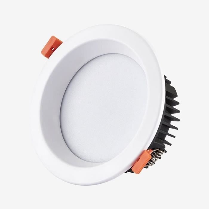 Spot LED encastré extérieur Pouce 18W - Blanc froid - Diamètre 175mm ...