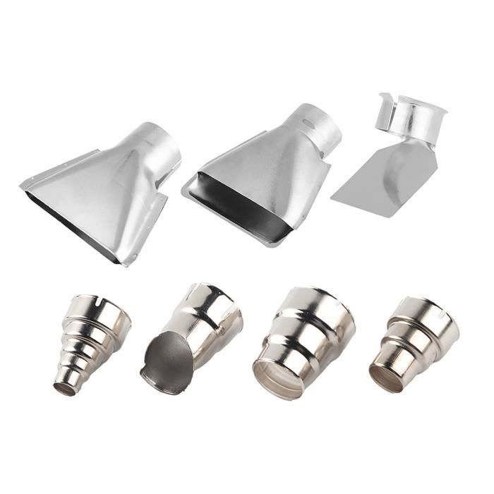 Buse De Pistolet À Air Chaud Kit De Buses De Pistolet Thermique 7 Pièces Pour Station De Soudage ...