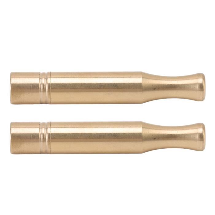 Drfeify Porte-cigarette portable 2 ensembles porte-cigarettes en cuivre ...