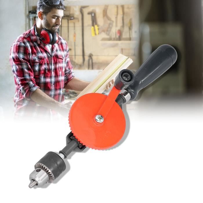 EJ.life Perceuse à main pour le travail du bois Perceuses Manuelles ...