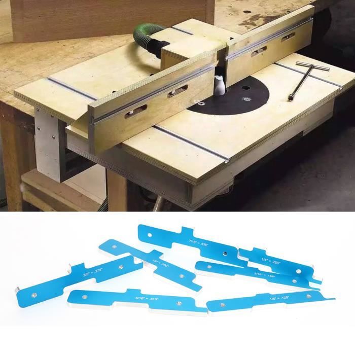 Outil de travail du bois, outil de menuisier multifonction en aluminium ...