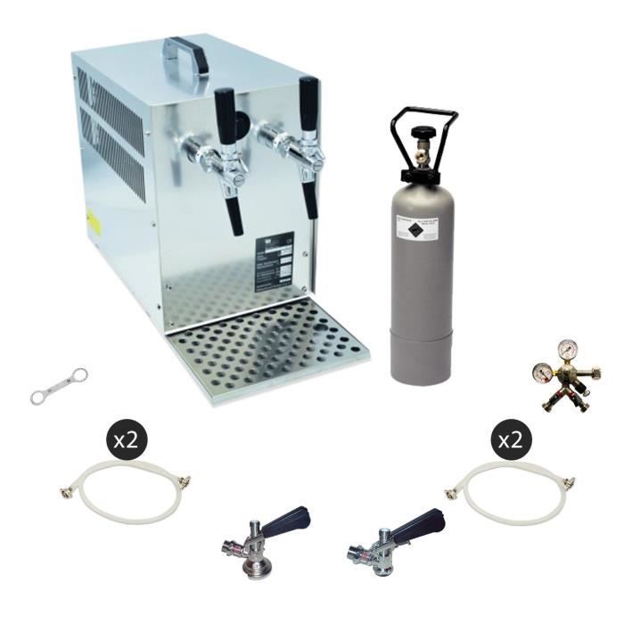 Tireuse a biere - machine a biere, pompe a biere 2 lignes, 60 l-h ...