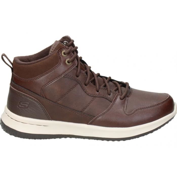 SKECHERS - BOTAS SKECHERS 210229-CHOC CABALLERO MARRON - (41) - Cdiscount Sport