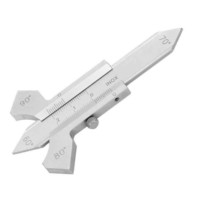 Mxzzand Jauge de soudure d'angle Jauge de Couture de Soudure en Acier ...