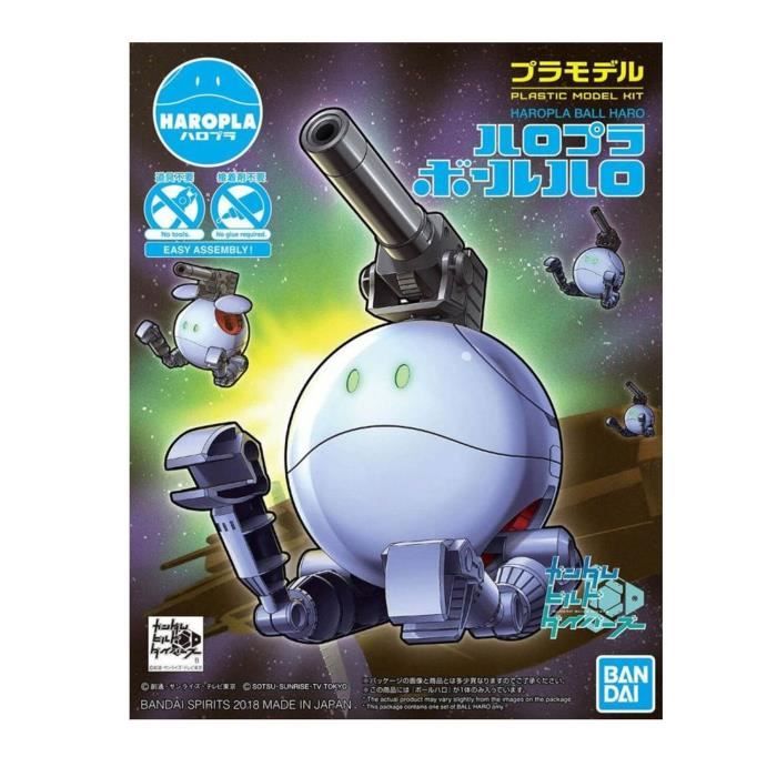 Maquette Gundam - Haropla Haro Blue Gunpla 10cm - Cdiscount Jeux - Jouets