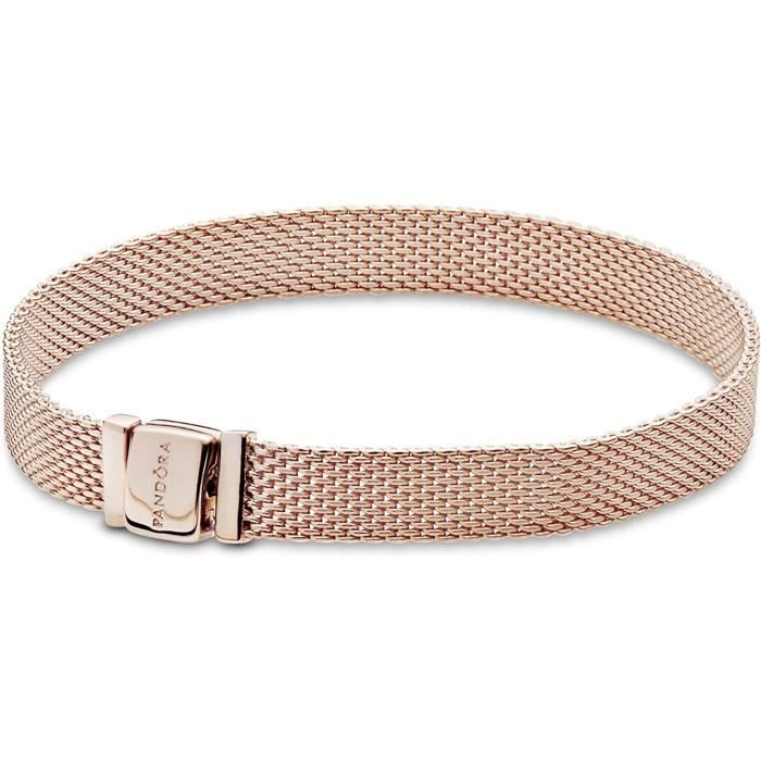 Pandora Femme Plaque or Gourmette identite - 587712-21 - Achat / Vente ...