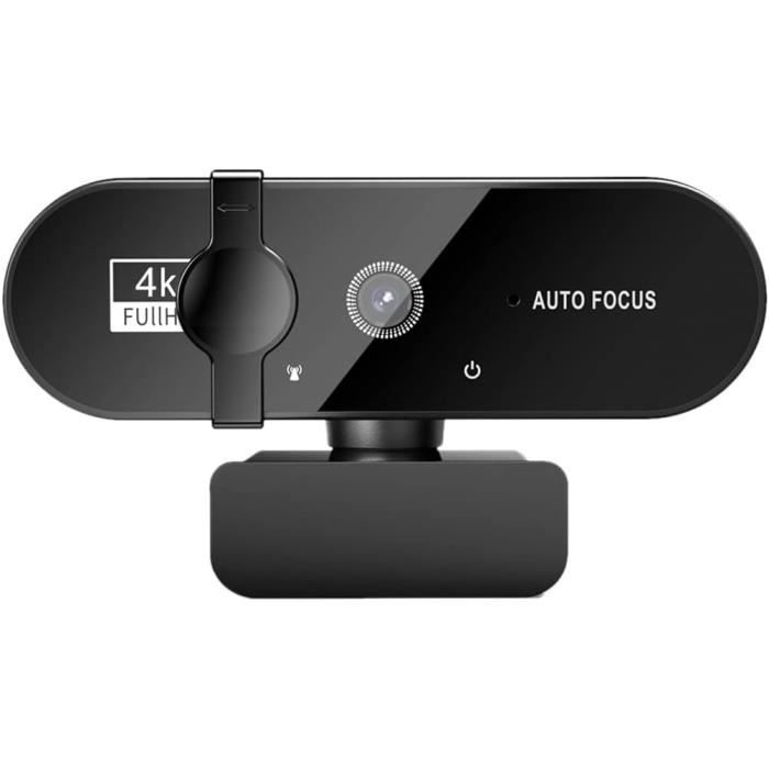 Mini Webcam Professionnelle 4K Full Hd Avec Microphone Autofocus Pour ...