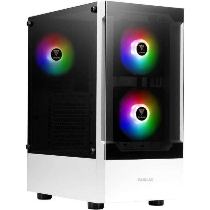 Pc Gamer Boitier, Boîtiers Gaming Atx Moyen Tour Vide, Airflow Case, 3 ...