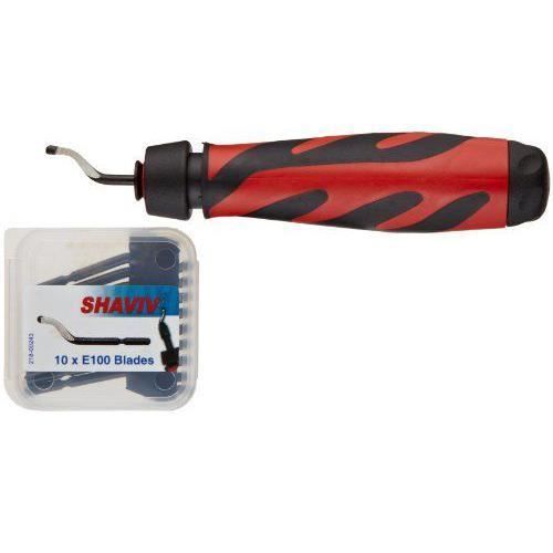 Shaviv 29250 Mango IIE Lot de 10 lames E100 et ébavureur - 151-29250 ...