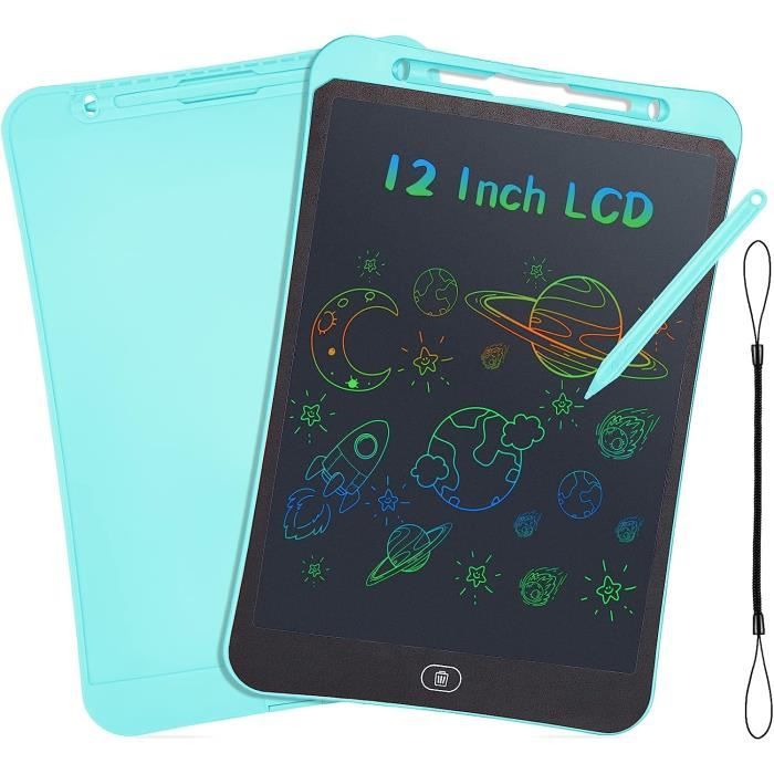 Sarsumir Tablette D'Écriture Lcd Coloré 12 Pouces Tablette Graphique De ...