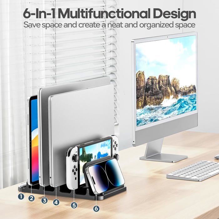 Support vertical pour ordinateur portable-KAL-Support Ordinateur ...