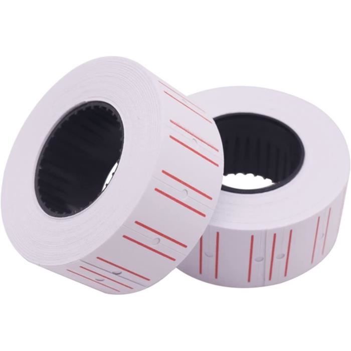 Chiffres Étiquette de Prix 10 Rouleaux Papeterie Autocollant 22 * 12mm ...