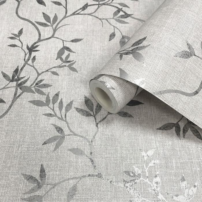 Papier peint - MURIVA - Darcy James - Motif floral - Reflets ...