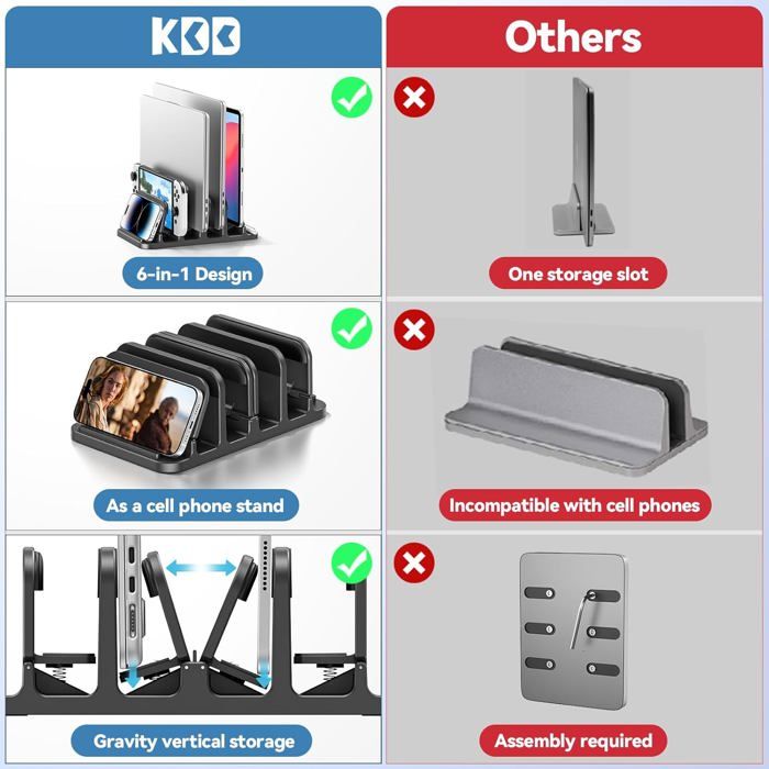 Support vertical pour ordinateur portable-KAL-Support Ordinateur ...