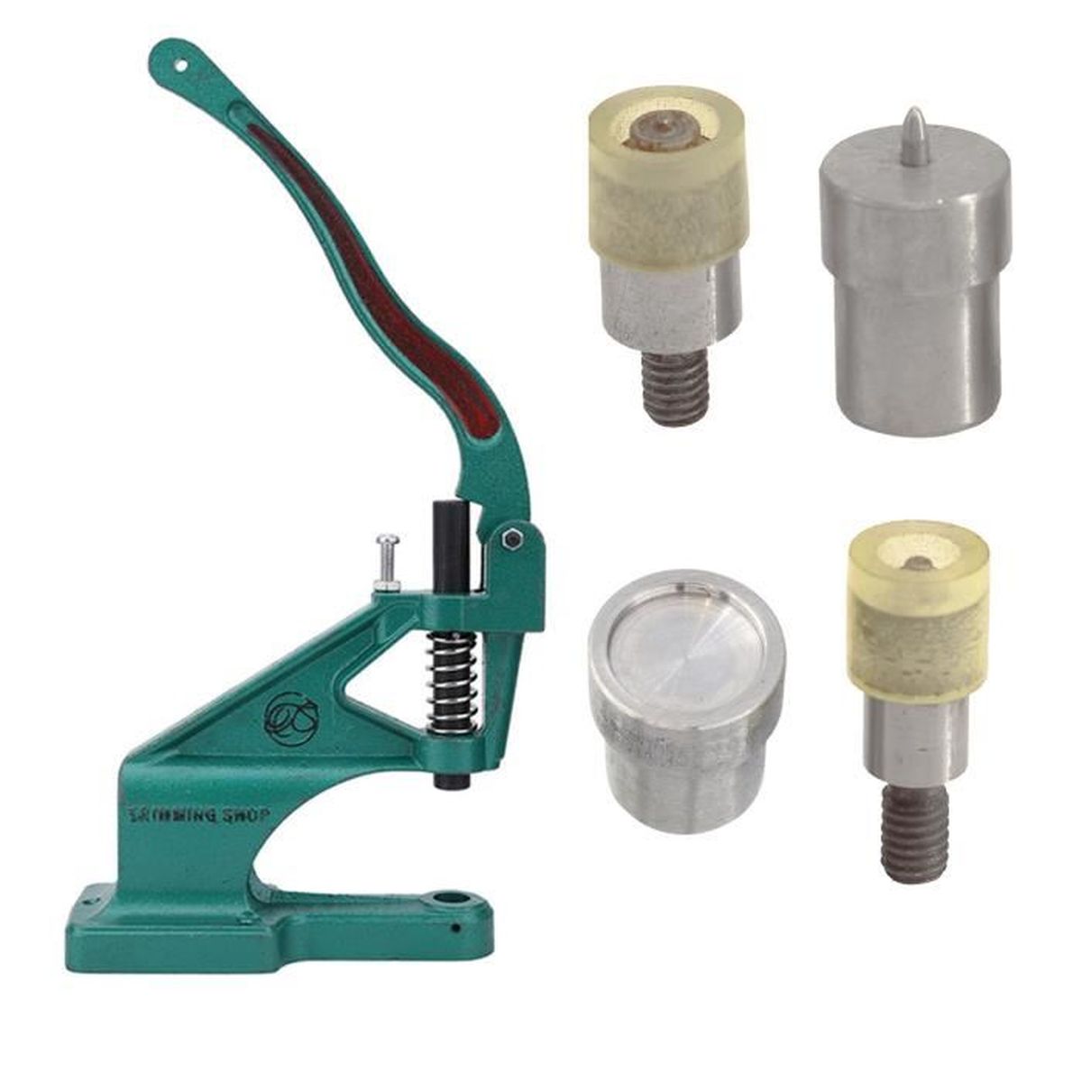 17mm Ensemble de Matrices de Fixation de Boutons-Pression avec Presse à ...