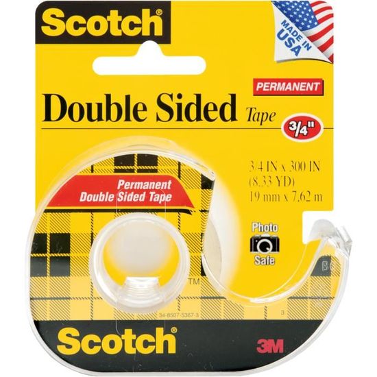 Scotch Permanent Double-Sided - Achat / Vente Scotch Permanent Double ...