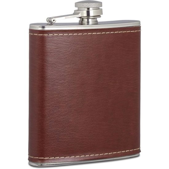 Flasque INOX 200 ML, lot 2, réservoir Alcool en Acier Inoxydable avec ...