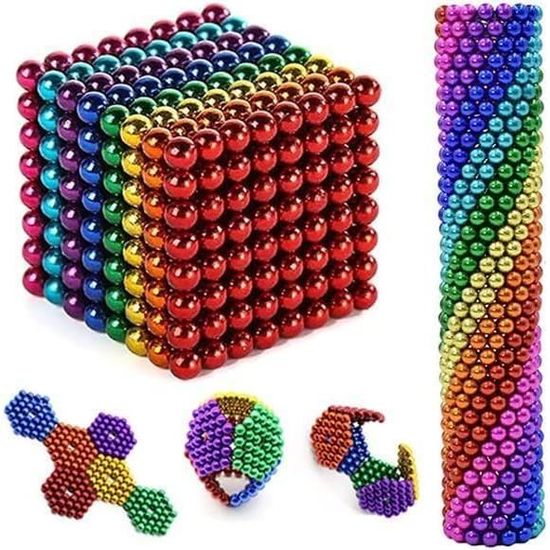 Lot de 512 billes aimantées pour le bureau ou la maison - Cdiscount ...