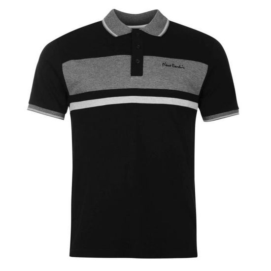 Polo PIERRE CARDIN Homme Sport plusieurs Choix ... Noir - Cdiscount ...
