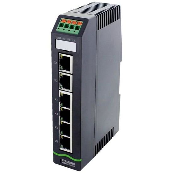 Switch réseau - MURR ELEKTRONIK - Xelity 6TX - 6 ports - Fast Ethernet ...