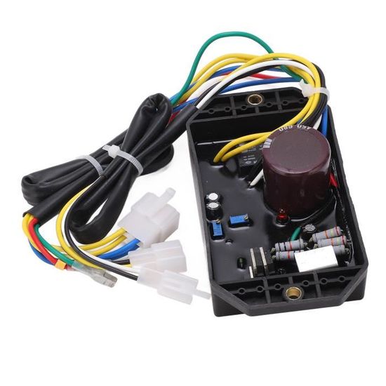 YOSOO Régulateur AVR Régulateur de tension de générateur automatique AVR 185‑260V 1 Phase ...