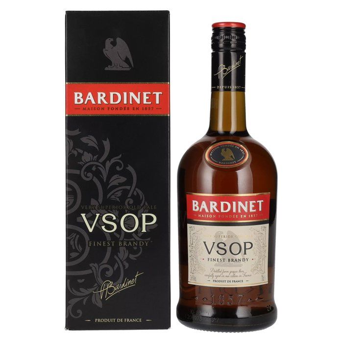 Bardinet VSOP Finest Brandy 36% Vol. 0,7l en boîte cadeau - La cave ...