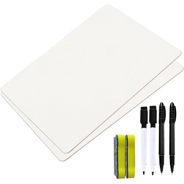 Tableau Blanc Effacable,Petit Tableau Blanc 23x30 Cm,Tableau Blanc A4 ...