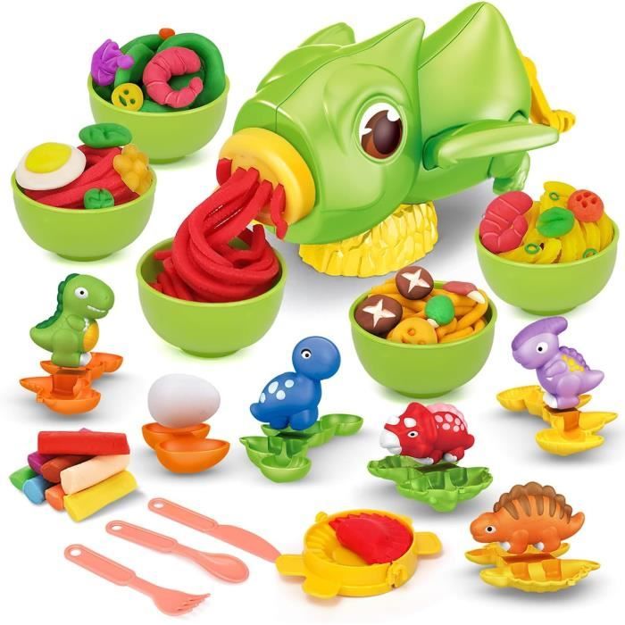 Pâte à Modeler Dinosaures - Jouet Créatif en Argile pour Enfants - Pack ...