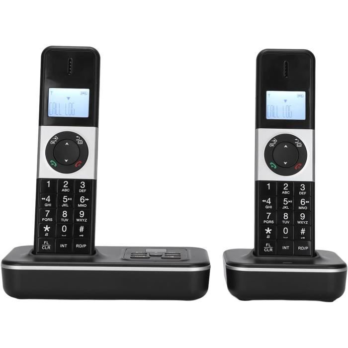 Téléphone Portable, Téléphone sans Fil Extensible avec Répondeur ...