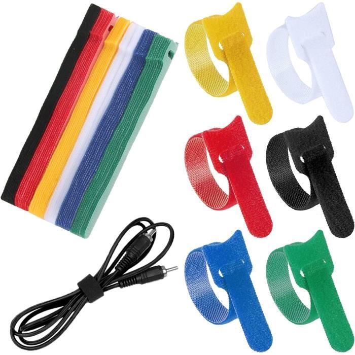 60 Pièce Scratch De Câble Réutilisables, Attache Cable, Scratch Serre ...