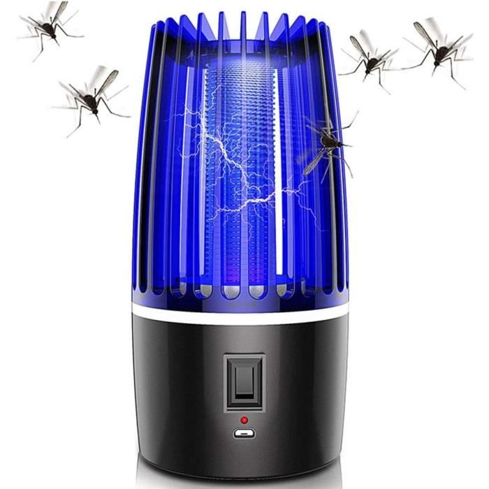 Usb Powerd Electronic Mosquito Killer Indoor Uv Light Fly Pests Tueur ...