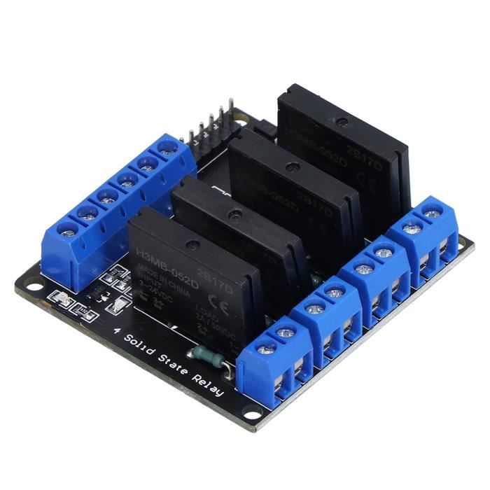 Cikonielf Module SSR Module de relais à semi-conducteurs Commande CC ... Cikonielf Module SSR Module de relais à semi-conducteurs Commande CC ...
