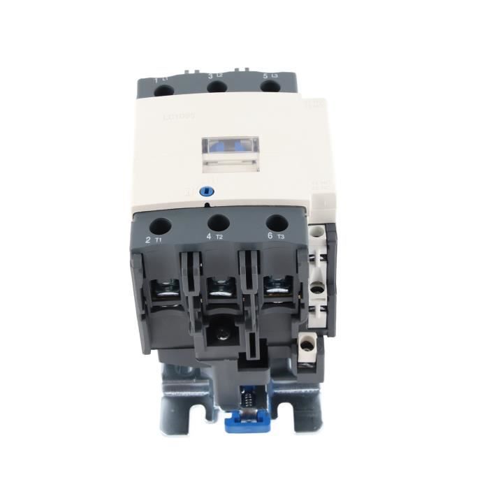 EJ.life Contacteur AC Nouveau Contacteur, LC1D95 50/60Hz 3 Pôles Bobine AC Contacteur Nouveau ...