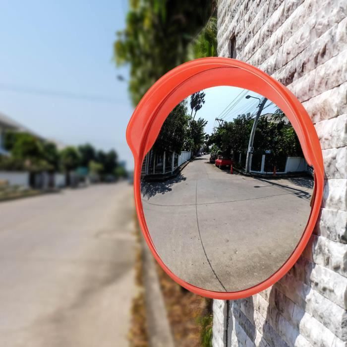 EJ.life Miroir de circulation rond Miroir convexe de trafic de sécurité ...
