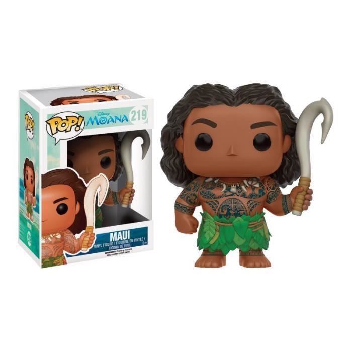 Figurine Disney - Moana/Vaiana - Maui Weapon Striking Exclusive Pop ...