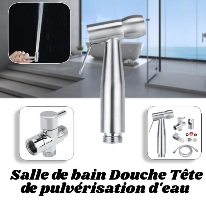 Kit Bidet WC avec Douchette - Pulverisateur Bidet a Main- Pomme de ...