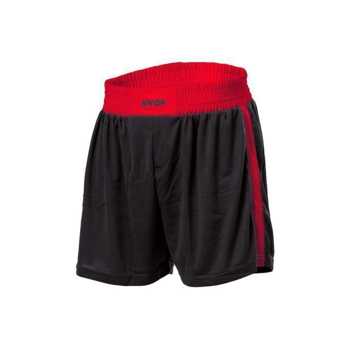 Short Kick-Boxing/San Da chinois Kwon - noir/rouge - S - Cdiscount Sport