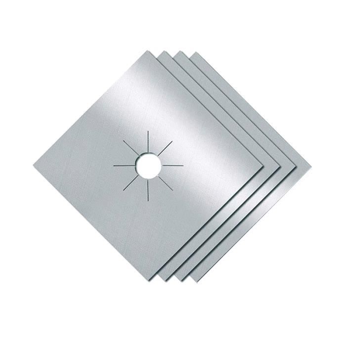 PROTEGE-4pcs Cuisinière à Gaz Pad-Argent - Cdiscount Sport
