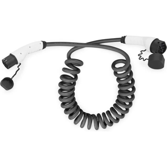 Mode 3 Câble De Charge Pour Voitures Électriques & Phev - 10 M - Type 2 ...